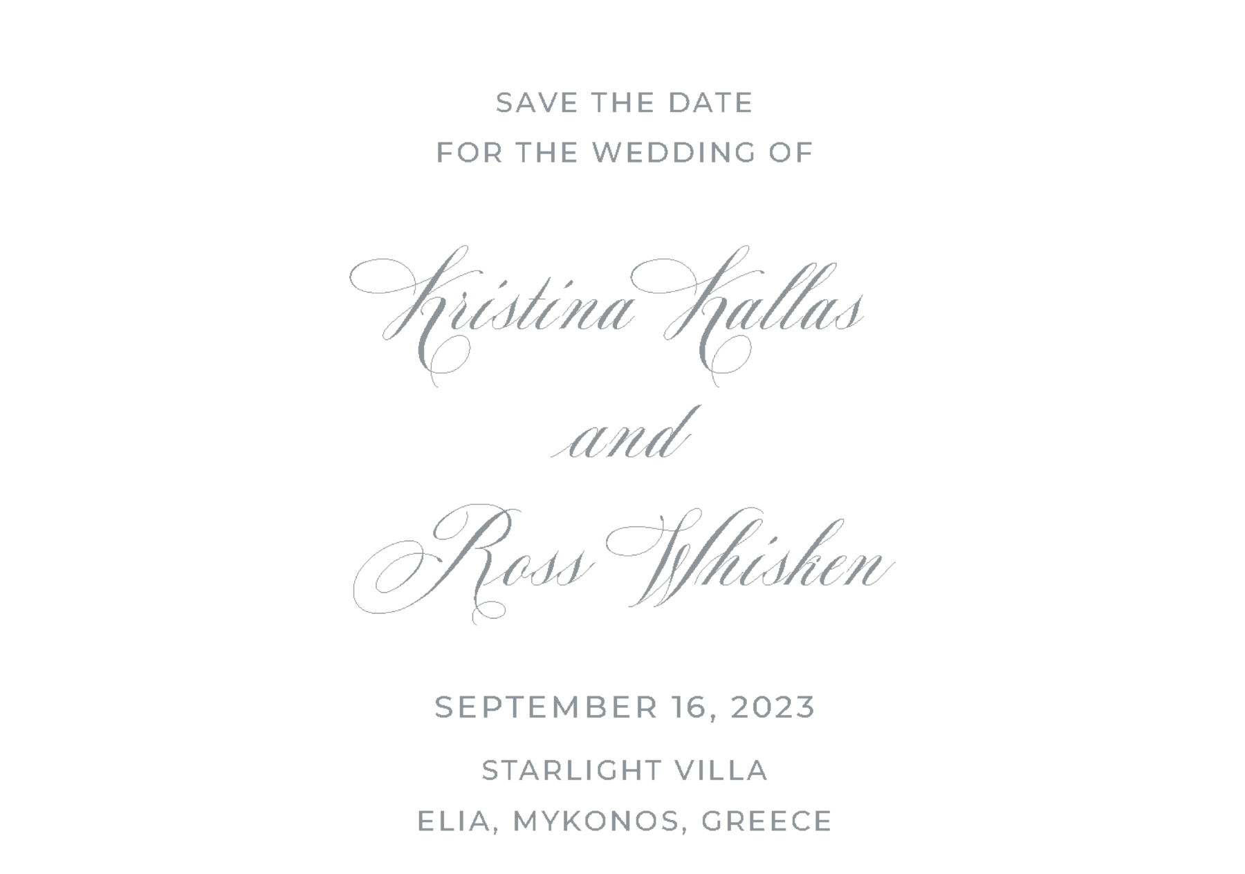 Cover - Kristina & Ross